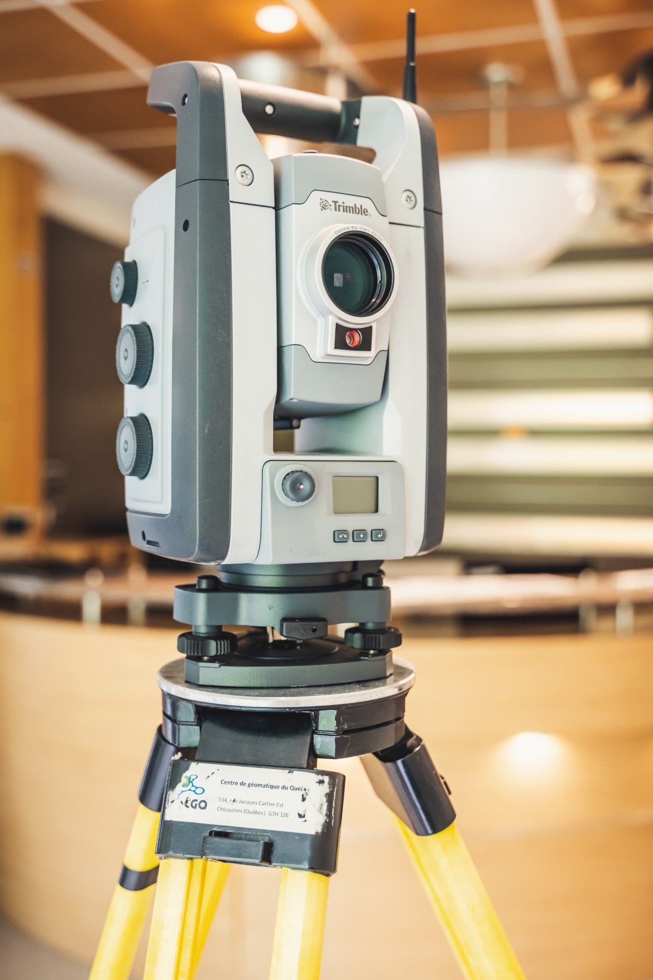 Station totale Trimble VX | Centre de géomatique du Québec